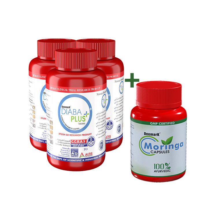 Buy Ayurvedic Diabetes Tablets Online | Deemark Diaba Plus